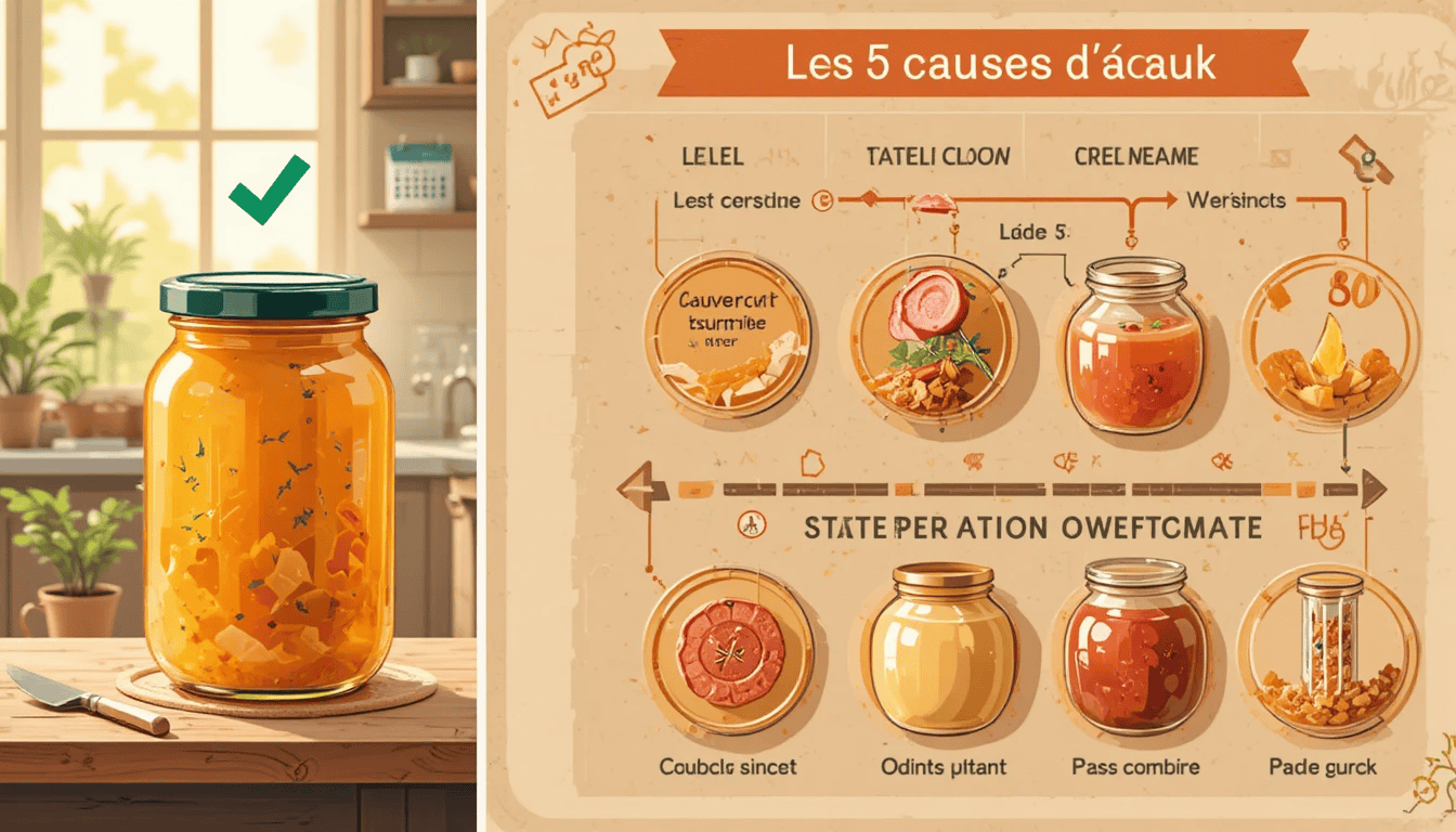 Pourquoi une conserve peut tourner ? Les causes et comment l'éviter ...